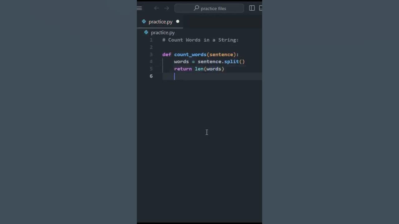 Count Words In A String Python Pythonprogrammingcodinglearnpython Pythonforbeginners