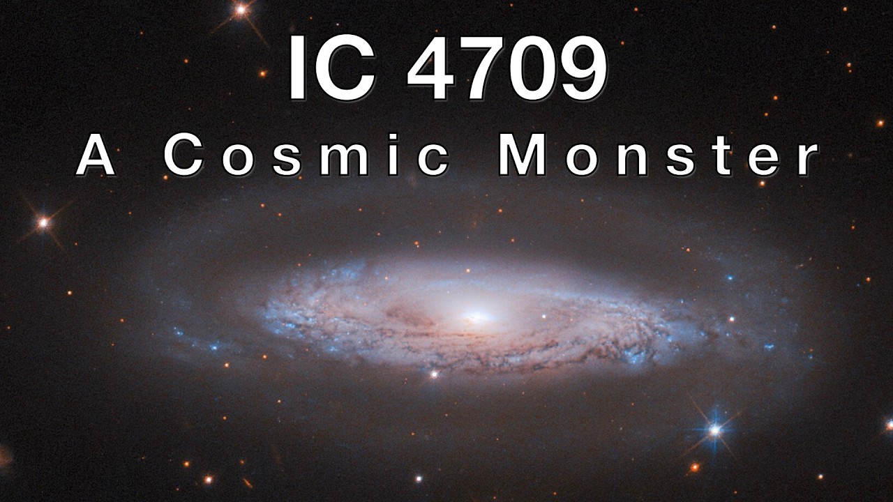 The Supermassive Black Hole at the Center of IC 4709 - YouTube
