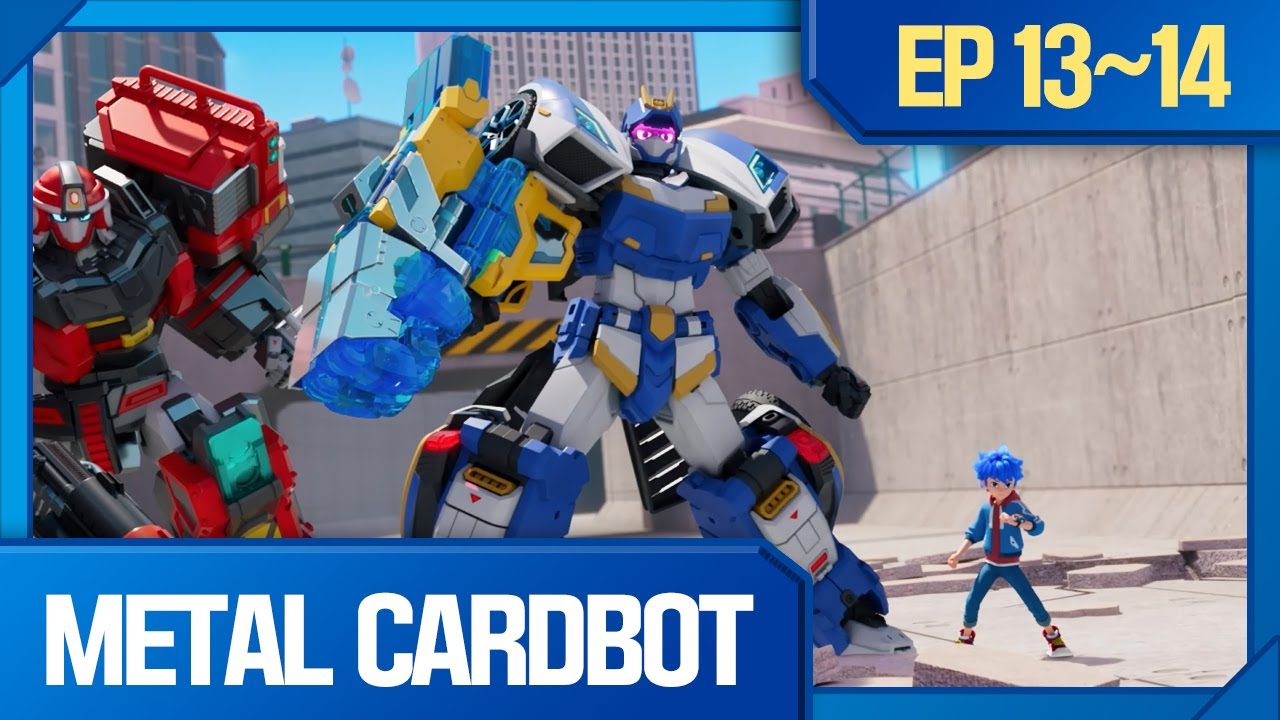 Metal Cardbot | 🦾ep.13-14 Compilation - YouTube