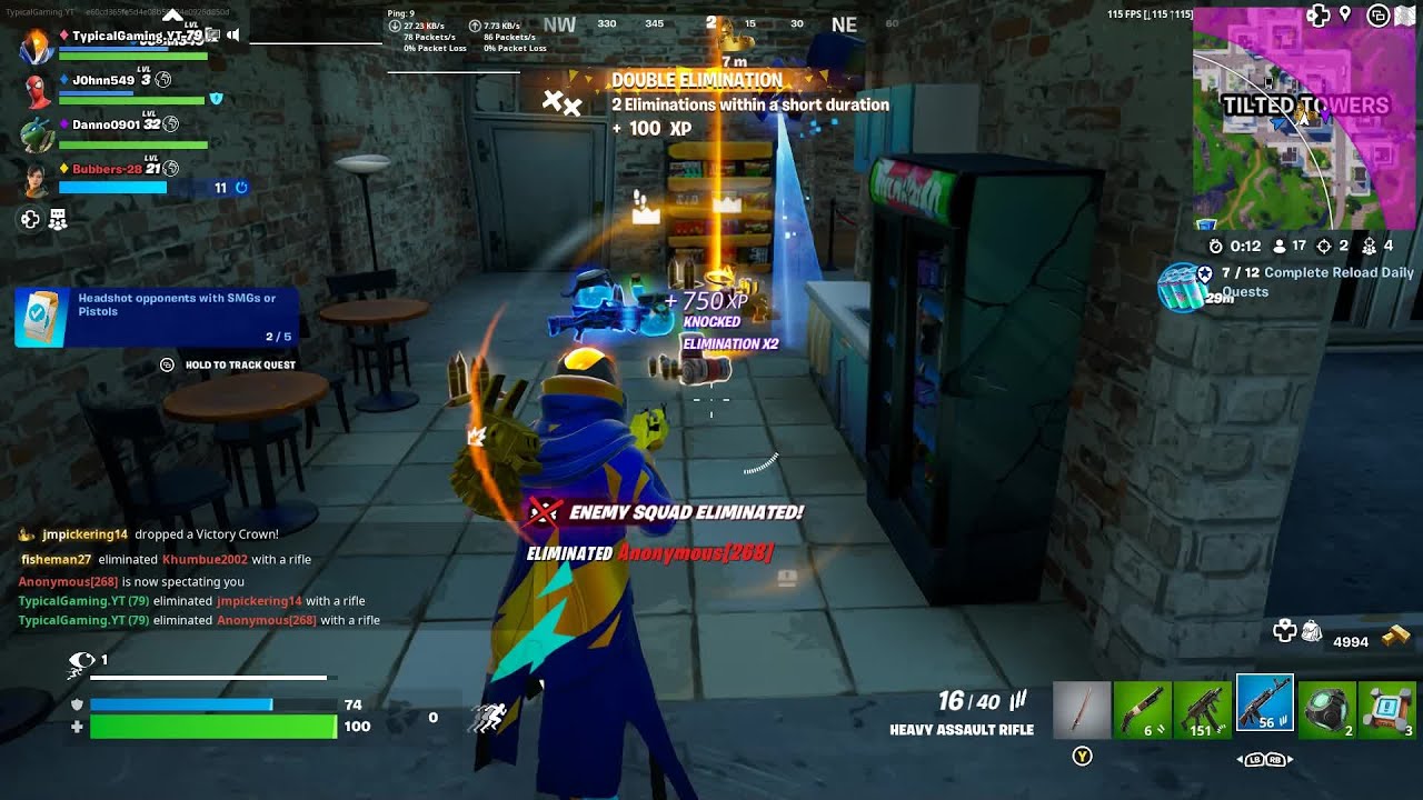 New Reload Mode Double Elimination + Crown | Fortnite Reload OG - YouTube