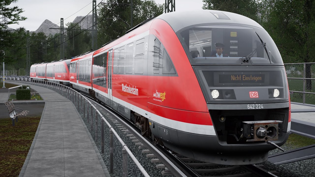 Einführung| Neuer Zug BR642 | Maintalbahn | Train Sim World 4 - YouTube