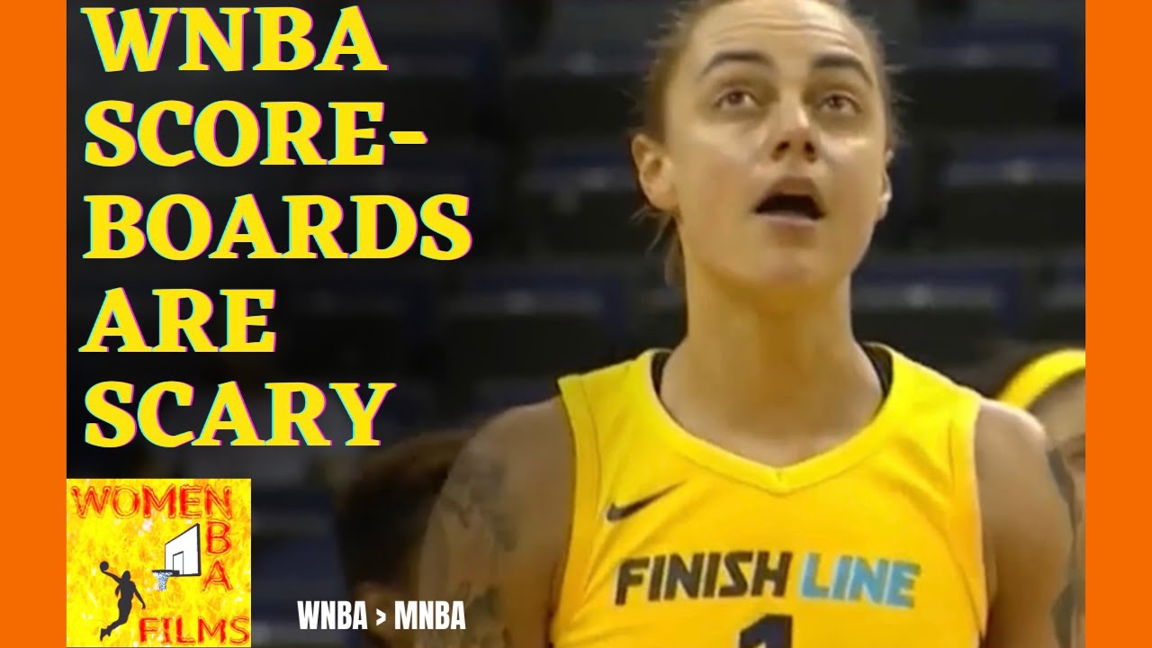 WNBA Teams Consistently Test the Limits of Scoreboards - YouTube