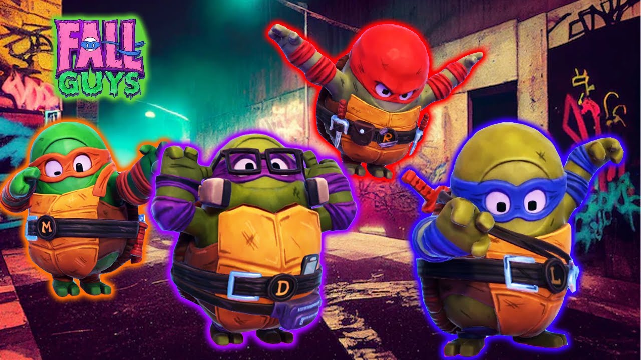 The TMNT Fall Guys Collab Was Amazing - YouTube
