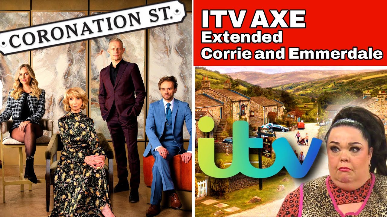 ITV AXE Extended Corrie + Emmerdale | Slashes Soap Times - YouTube