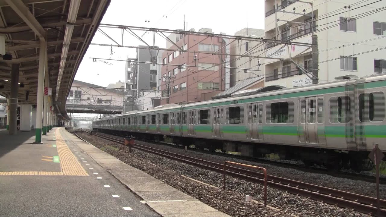 【FHD】常磐線 高速通過 EF510形カシオペア塗装 E657系 E231系 E531系 E653系 - YouTube