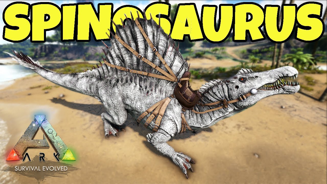 "DUMDAAR SPINO" Finally Tamed Ruler of the Waters In Ark: Survival ...