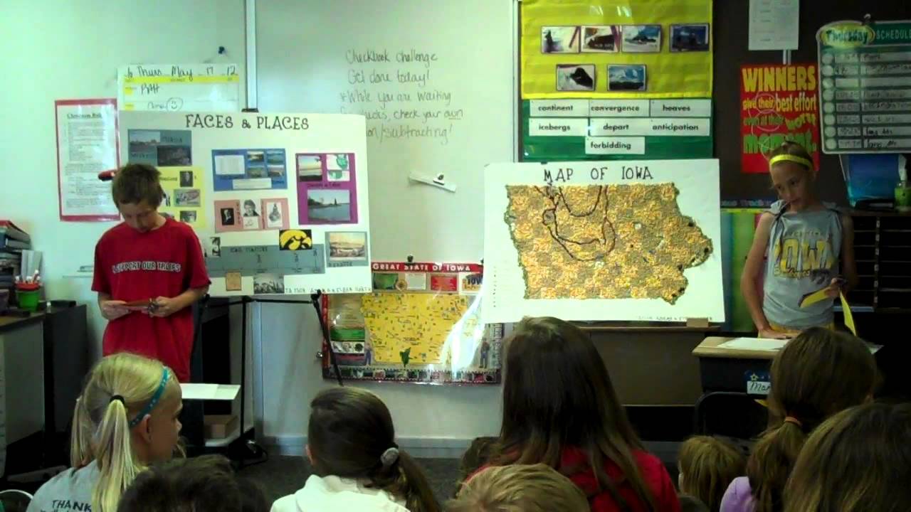 Ethan & Taylor's 4th Grade Iowa History Project.MP4 - YouTube