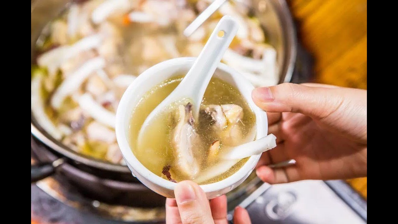 Coconut Chicken Hotpot-One of the best Chinese Food for Summer - YouTube