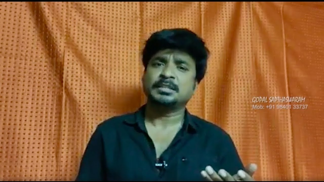 Singer Mukesh's Musical Tribute to SPB | Gopal Sapthaswaram's "Nam SPB ...