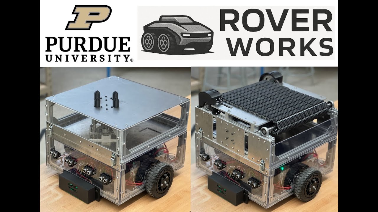 Rover Works Modular AGV Senior Design Demonstration - YouTube