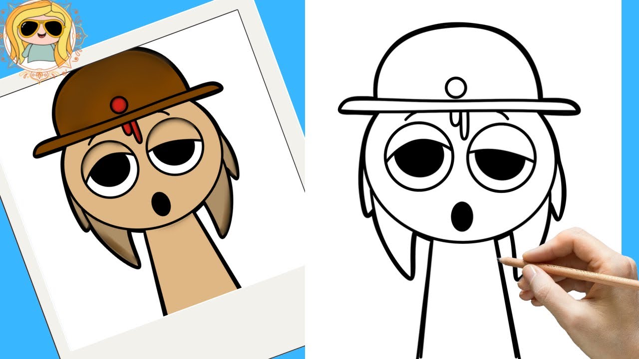 How to draw Tunner PHASE 2 - Incredibox Sprunki Characters - YouTube