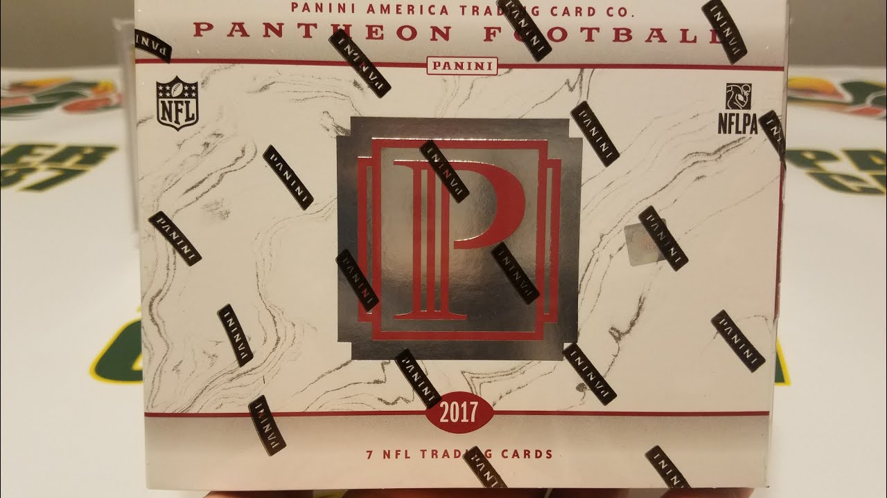 2017 Panini Pantheon Football Hobby Box. High End Unboxing - YouTube