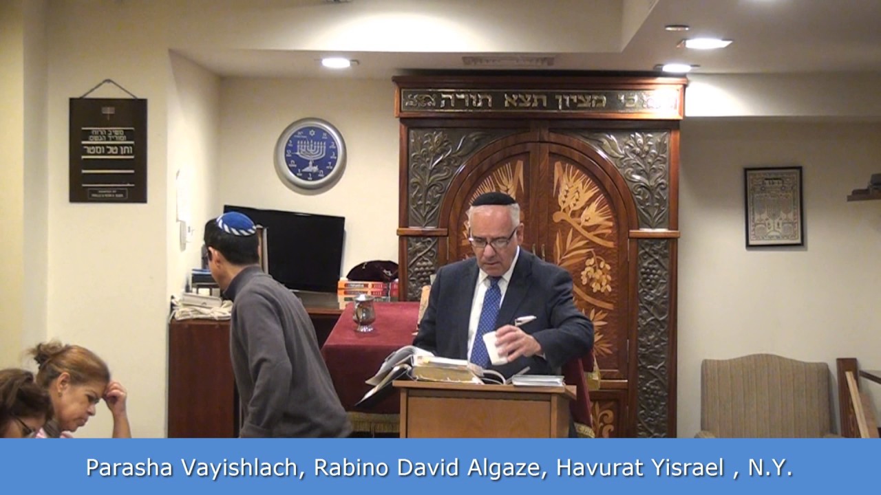 PARASHA VAYISHLACH Rabino David Algaze - YouTube