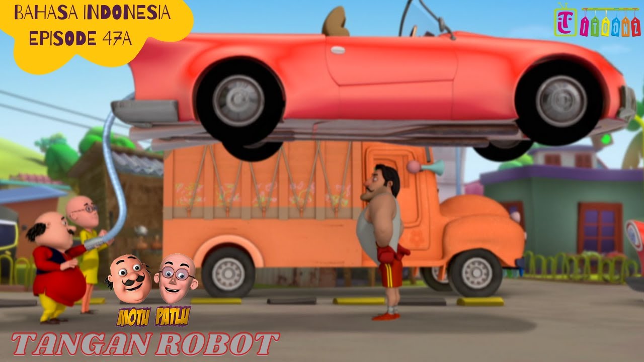 Motu Patlu Series Eps 47A Full Versi - Tangan Robot | Animasi Anak ...