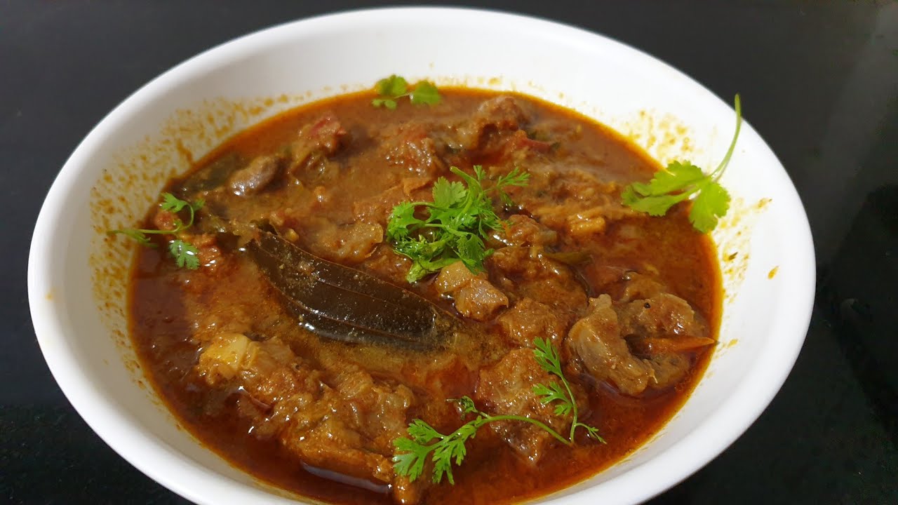 Mutton Curry in Pressure Cooker||Mutton Gravy Receipe||ఆంధ్రా స్టైల్ ...