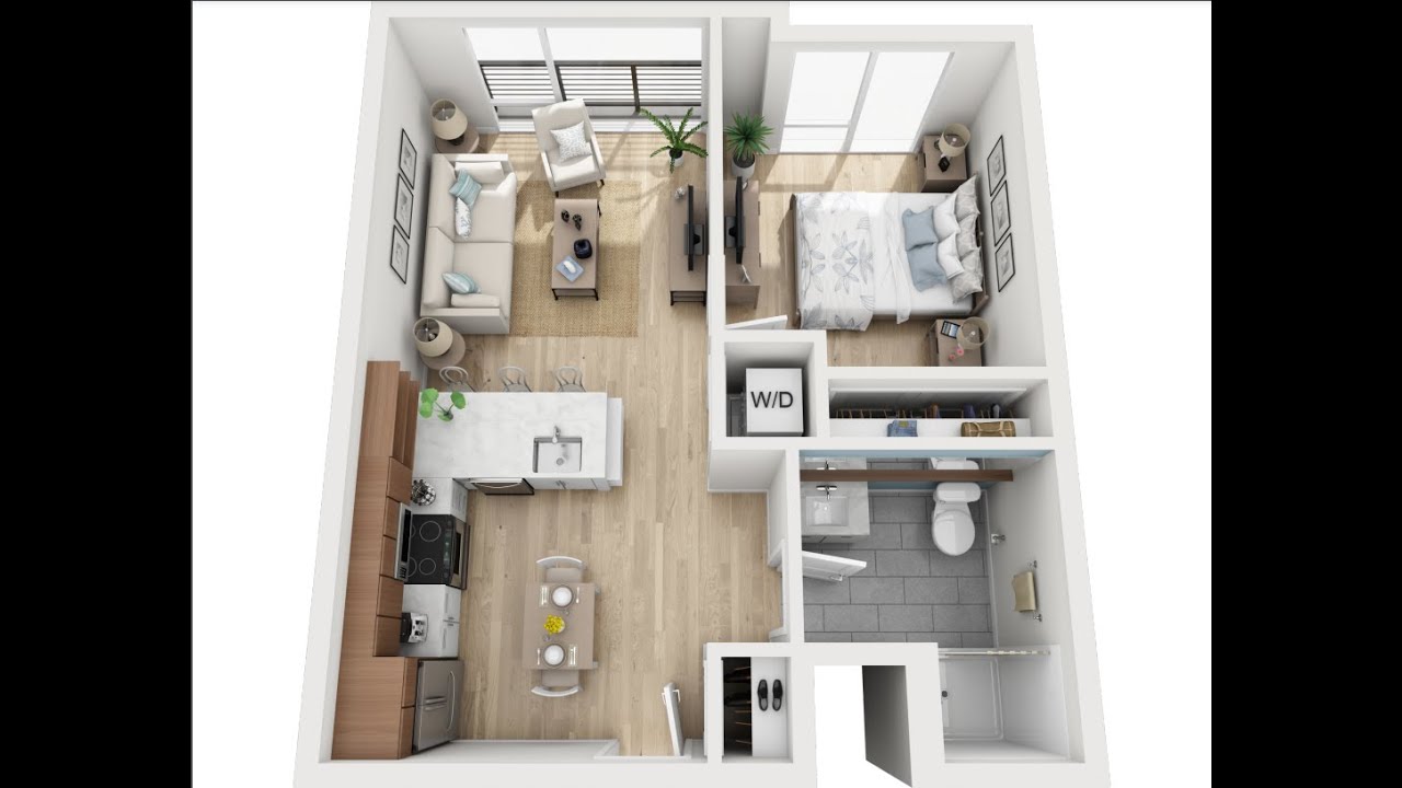 Unit #531 - 1 bedroom video - YouTube