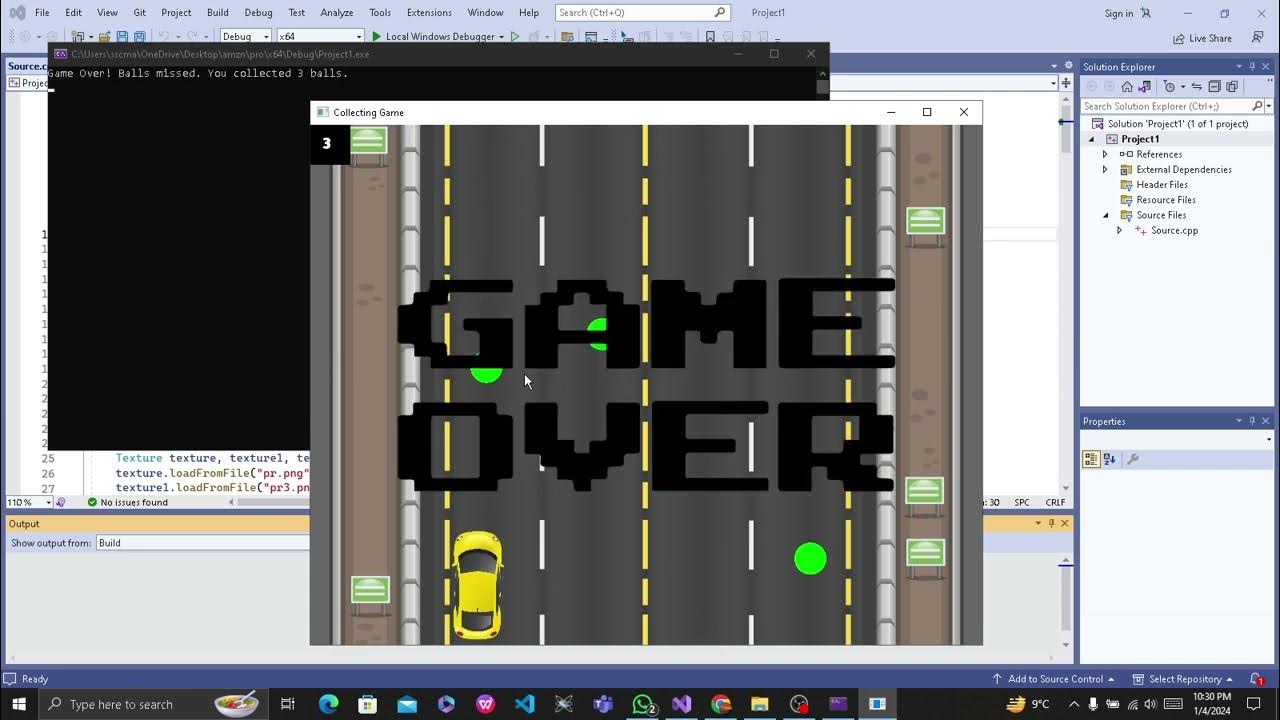 c++ sfml project game demo video - YouTube