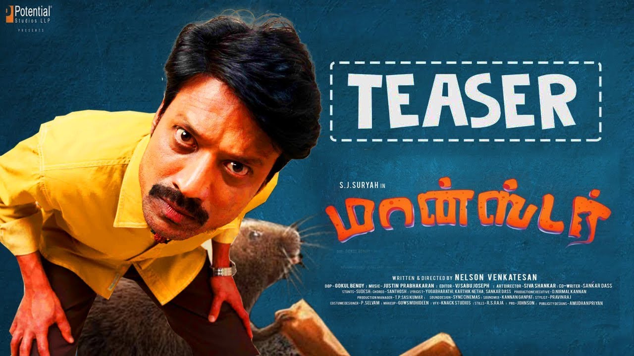 MONSTER Official Teaser | SJ Suryah | Priya Bhavani Shankar ...