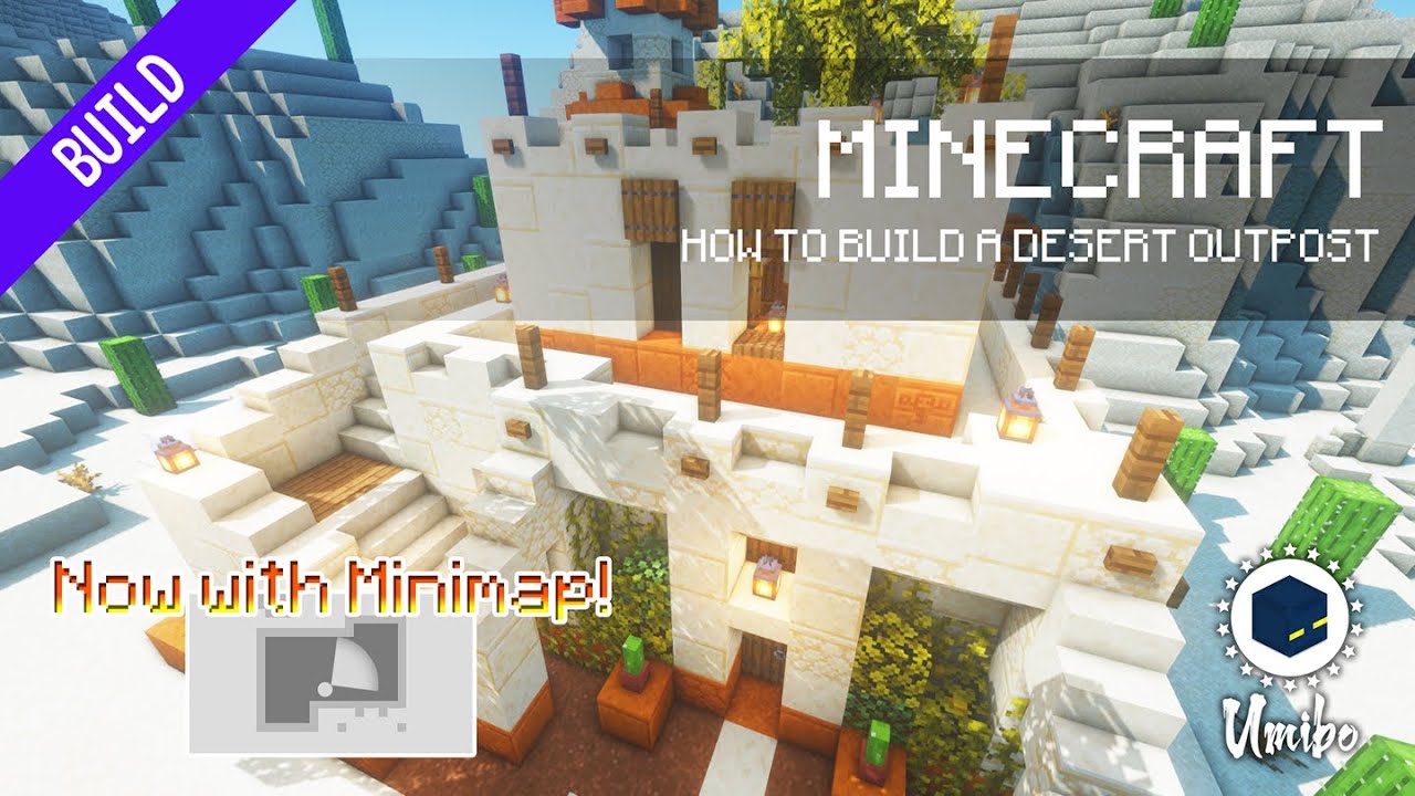 🌵 Minecraft : How to Build a Desert Base - YouTube
