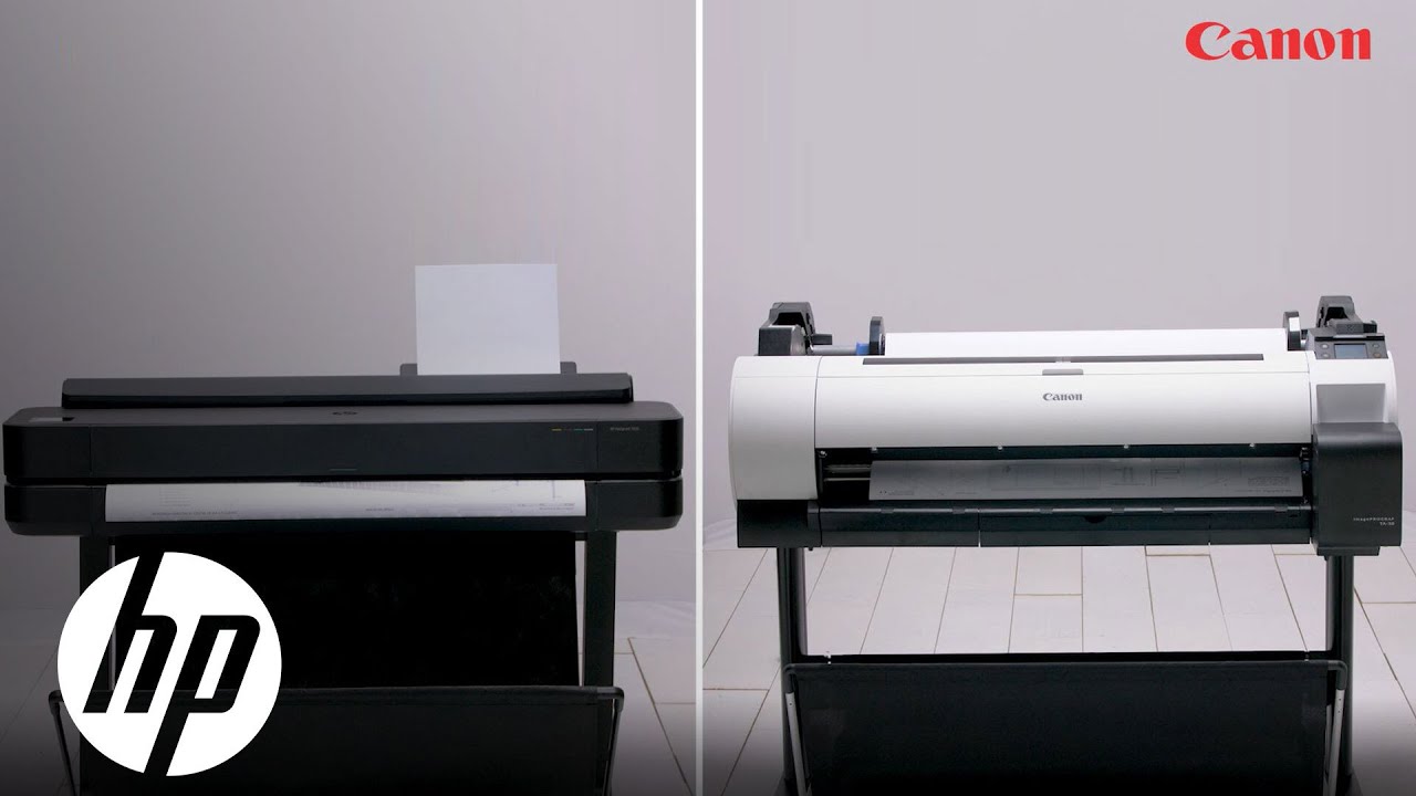 Differences between the HP DesignJet T650 Plotter and the Canon TA-30 | DesignJet Printers | HP ...