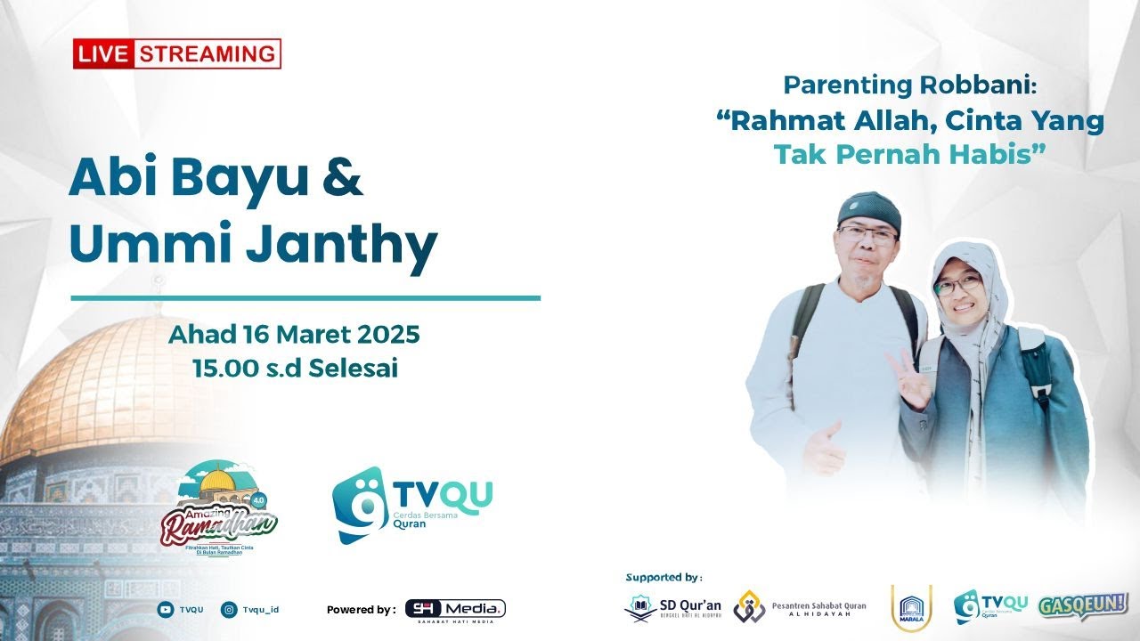 RAHMAT ALLAH CINTA YANG TAK PERNAH HABIS I Abi Bayu & Ummi Janthy - YouTube