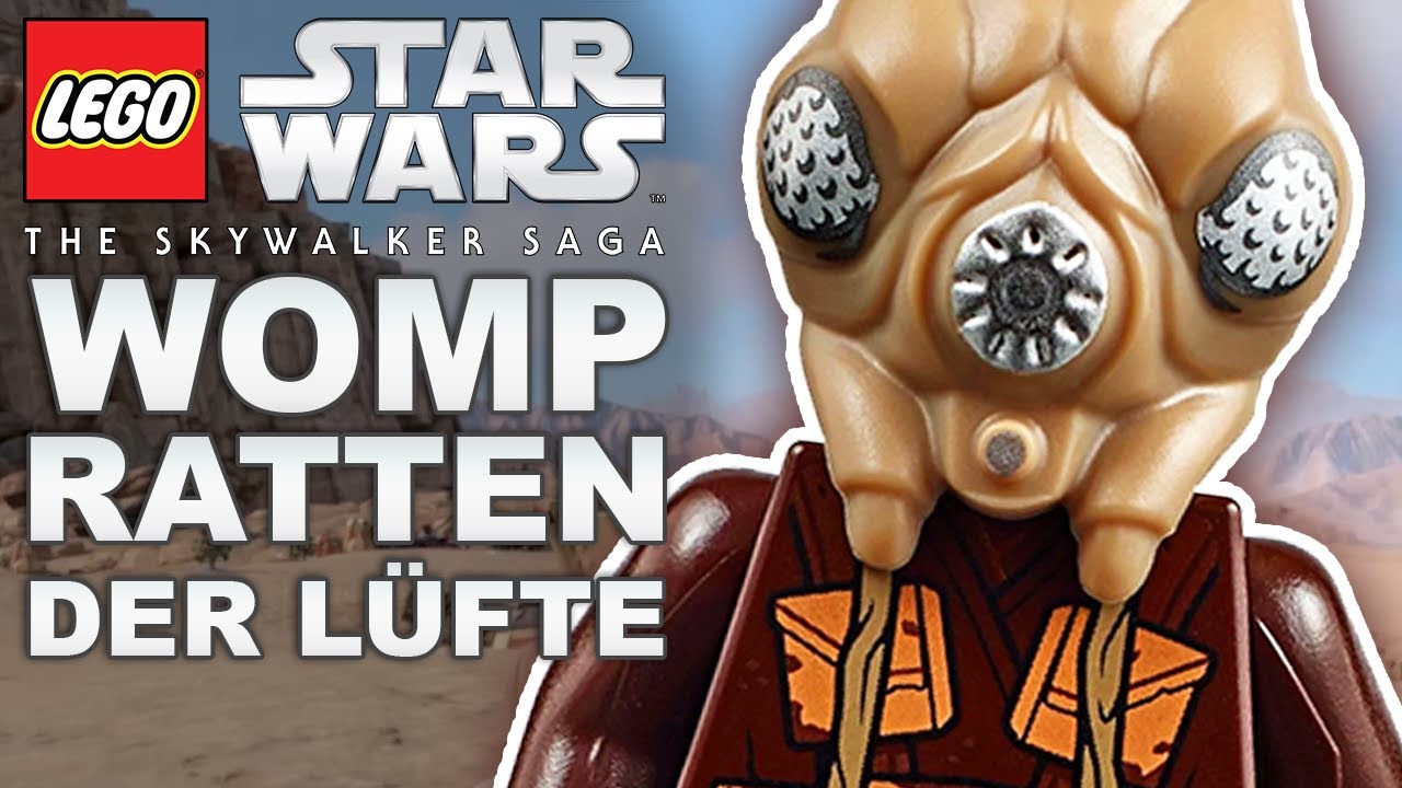 Die WOMP-RATTEN gehen uns auf den ZUCKUSS! 🐀 LEGO STAR WARS: Die Skywalker Saga 100% #105 - YouTube