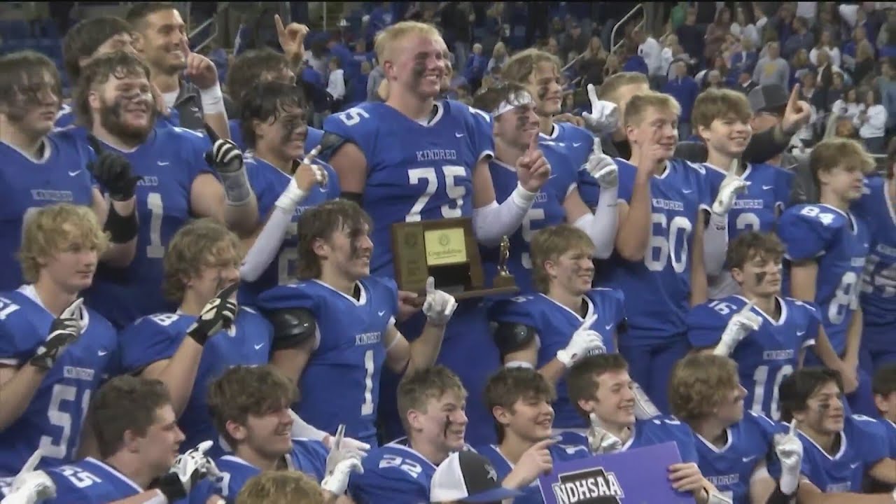 Football: Kindred rolls past Dickinson Trinity in 11A Championship ...