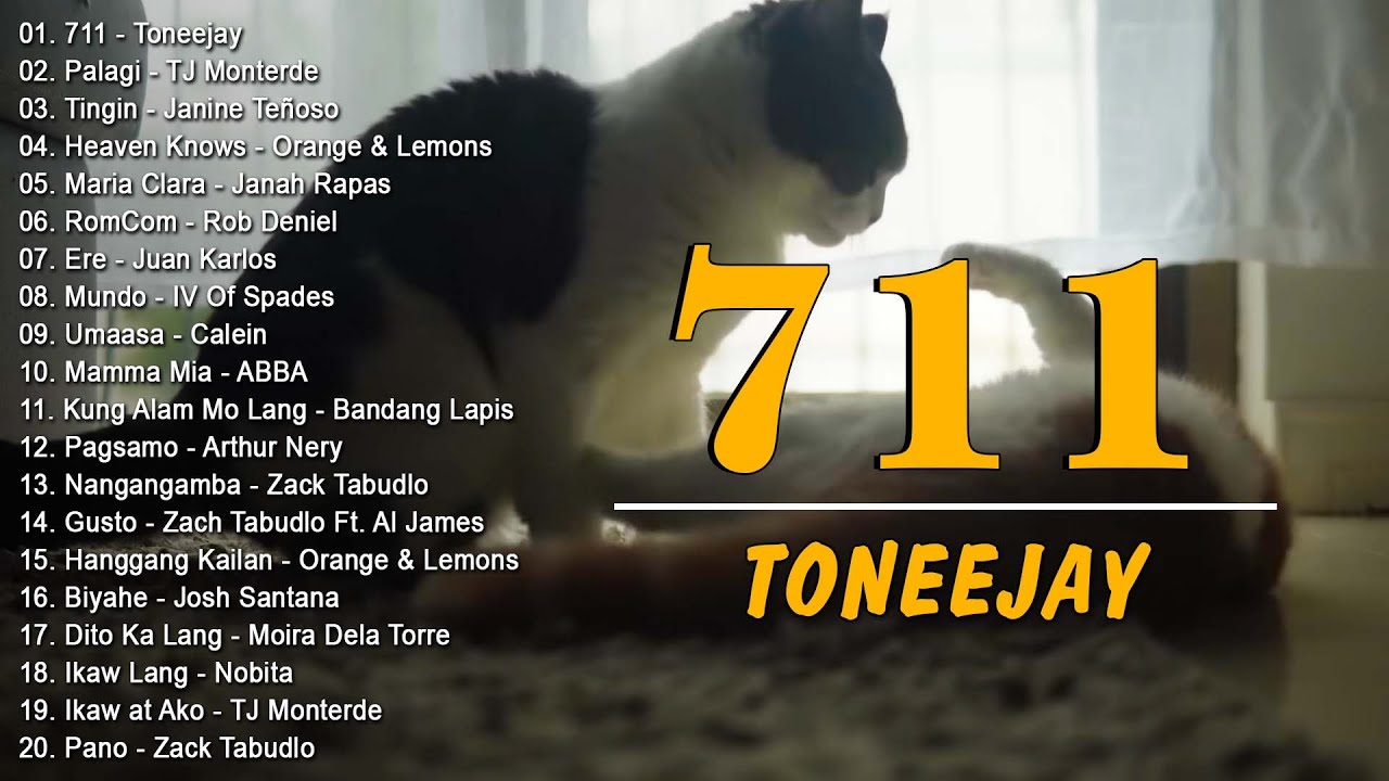 711 - Toneejay (Lyrics) Nonstop OPM Hits Songs 2024 | Ere, Mahal Pa Rin ...