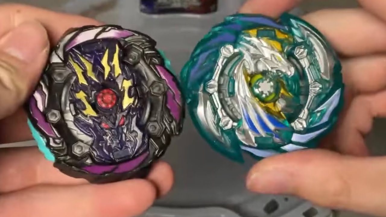 Blindt VS POT = Beyblade Burst Dusk Balkesh B5 VS Harmony Pegasus P5 ...