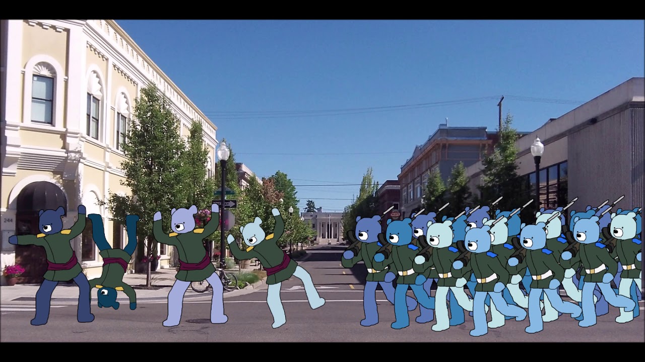 Quick March of the North Azureville Bloobear Regiment - YouTube