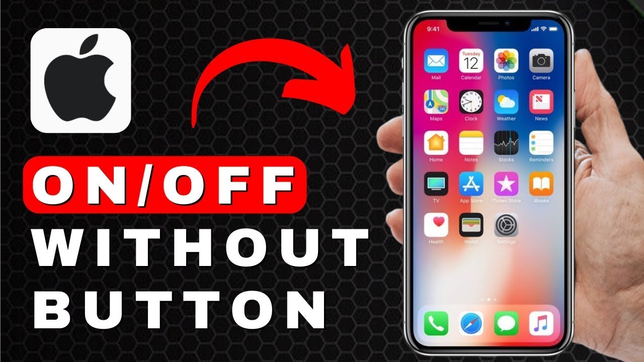 How to Turn On or Off iPhone Without Power Button on iPhone | iPhone ...