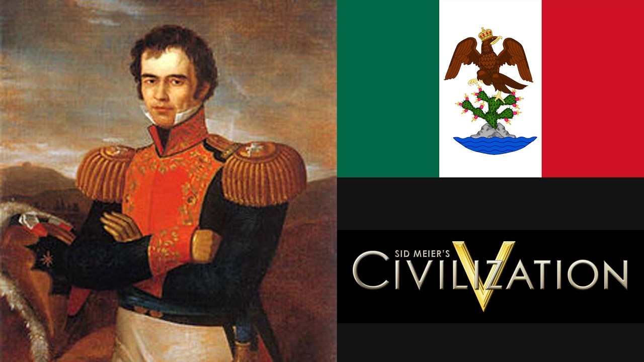 CIVILIZATION V - IMPERIO MEXICO - Guadalupe Victoria # 1 - YouTube