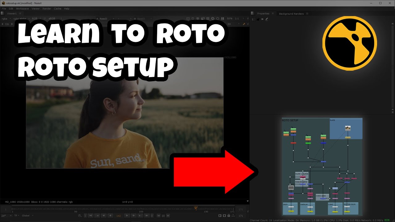 Learn to Roto - The Roto Setup - YouTube