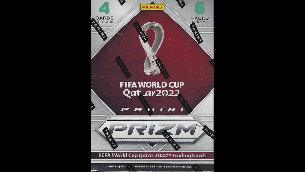 2022 Panini Prizm Qatar Word Cup Soccer Blaster Box Break + Stickers ...