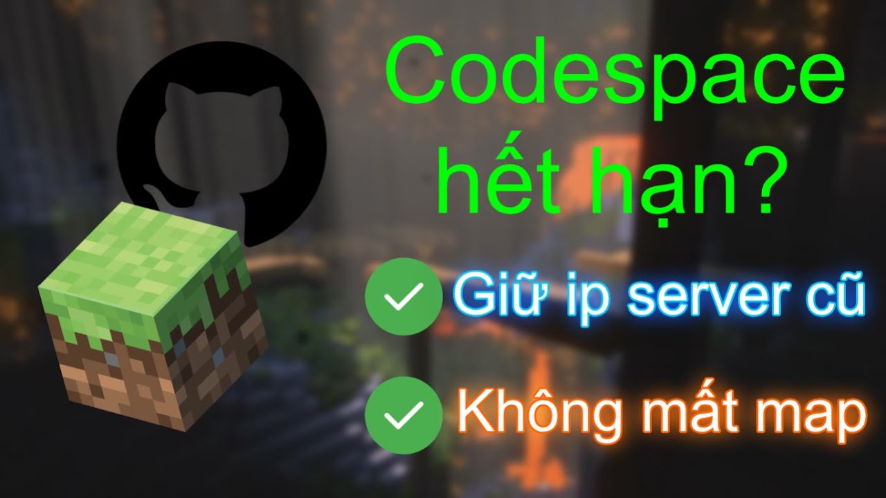 Cách chuyển server khi GitHub Codespace HẾT HẠN - YouTube