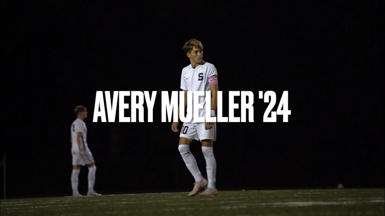 Avery Mueller '24 Senior Soccer Highlights - Staples High School - YouTube
