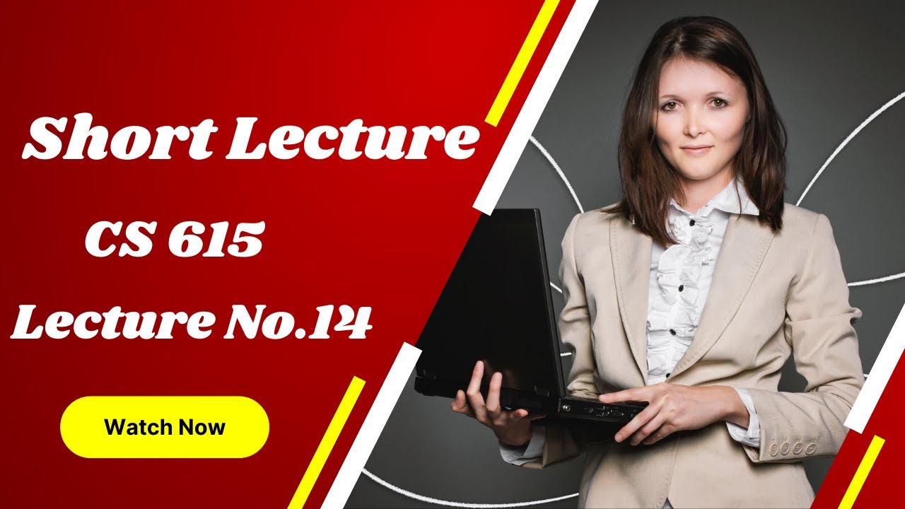 CS 615|| Short lecture || Lecture NO.14|| Software Project Management - YouTube