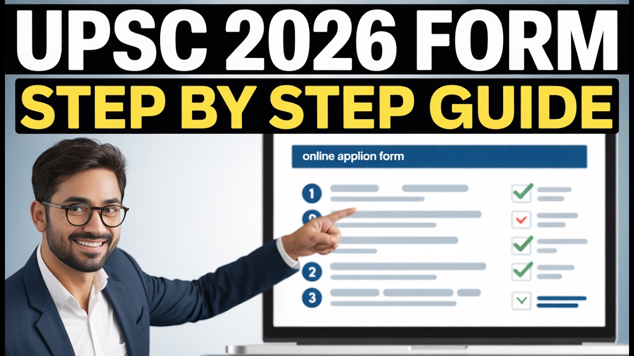 UPSC 2026 Form filling - Complete Step-by-Step Process | UPSC ...