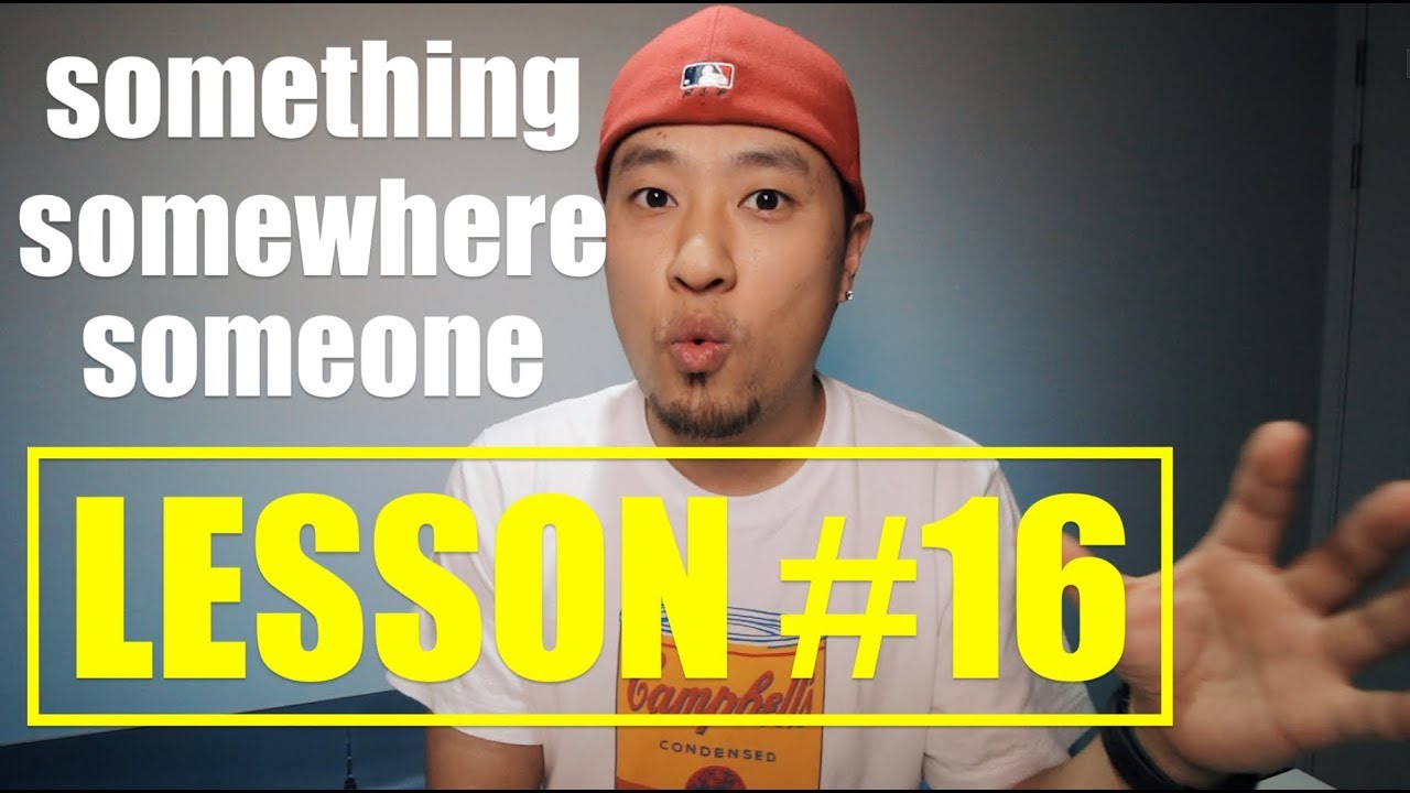 [ LESSON #16 ] something / somewhere / someone - 영어회화 기초 [라이브아카데미 토들러 ...