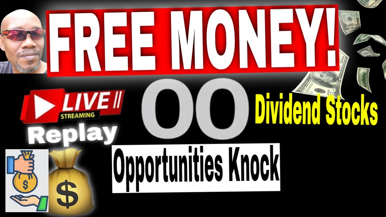 FREE MONEY! What Are You Doing? Opportunities Knock Under Your Nose ...
