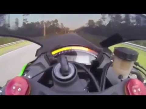 Testing the Woolich Racing ECU based quick shifter on a 2014 ZX10R ...