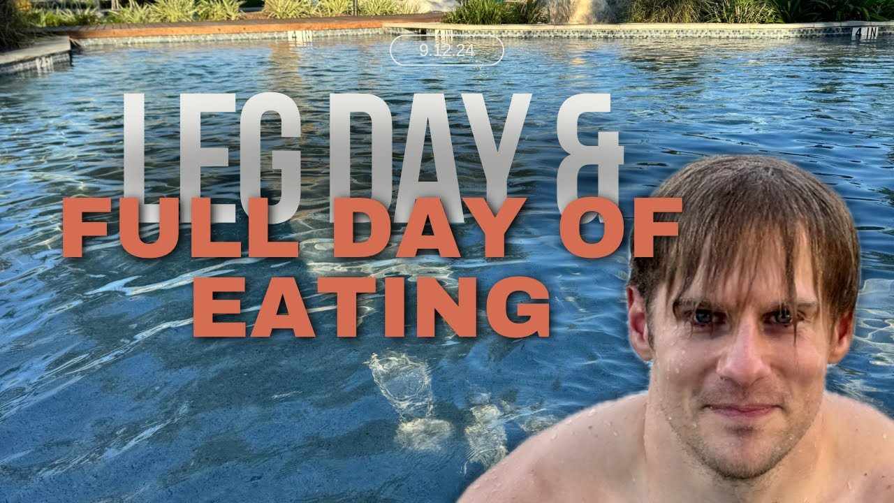 Leg Day & Full Day of Eating - YouTube