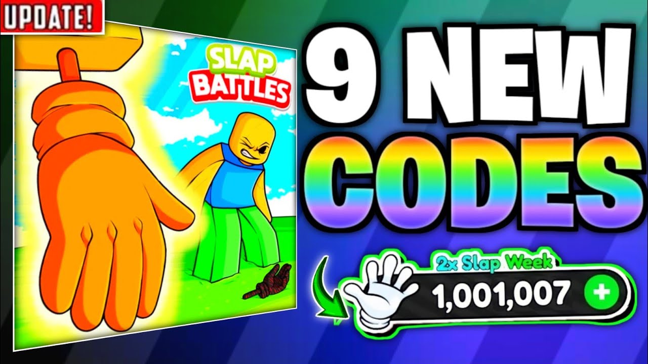 💥ALL ACTIVE CODES!👊 SLAP BATTLES ROBLOX CODES DECEMBER 2025 | FREE ...