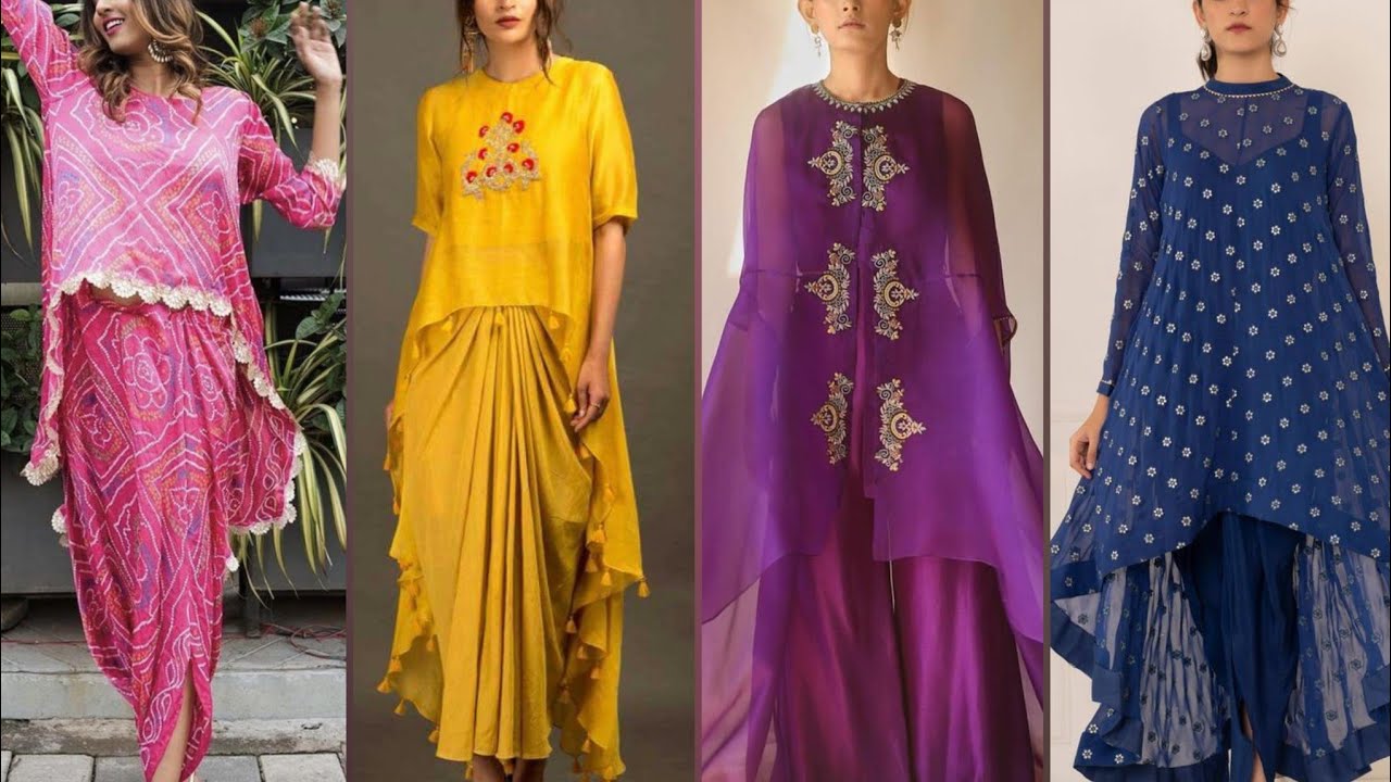 magnificent unique awesome party wear dresses designing - YouTube