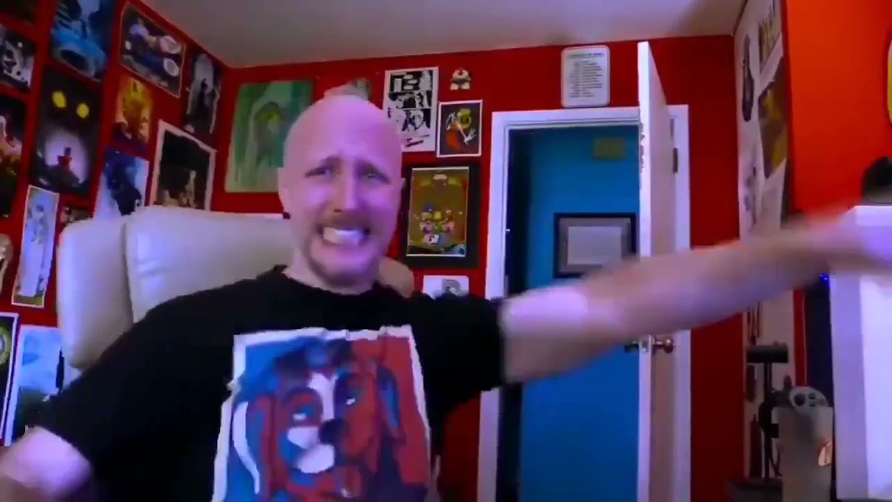 Doug Walker crying on the computer meme download - YouTube