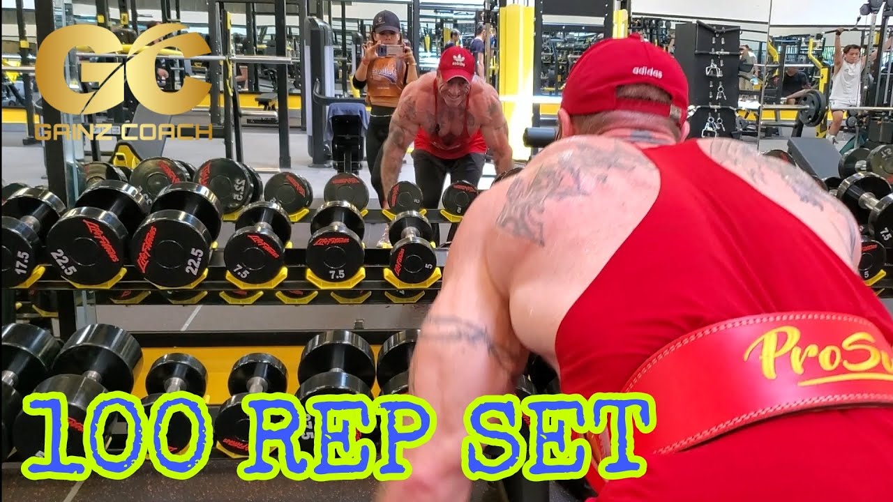 100 REP SHOULDER SET TO BLOW UP YOUR REAR DELTS - YouTube