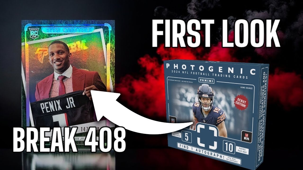 BRAND NEW Photogenic NFL Hobby Boxes 📷🔥 Break 408 - 24 Photogenic NFL ...