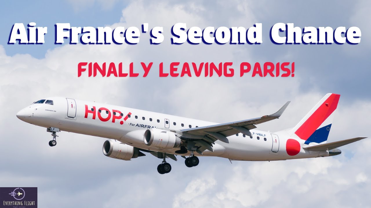 Turning the Tide: Air France Hop! Flight Review | CDG to Madrid - YouTube