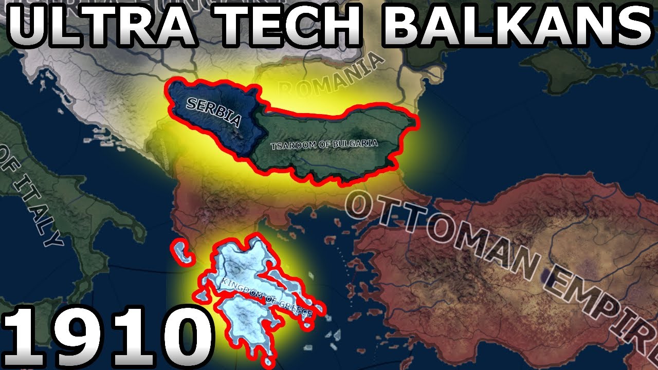 What if the Balkans had the best Technology in WW1? (Serbia, Bulgaria ...