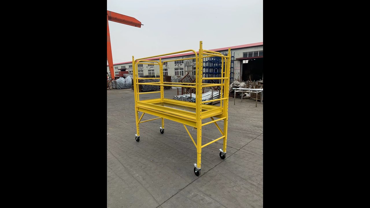 How to assemble Baker scaffolding? - YouTube